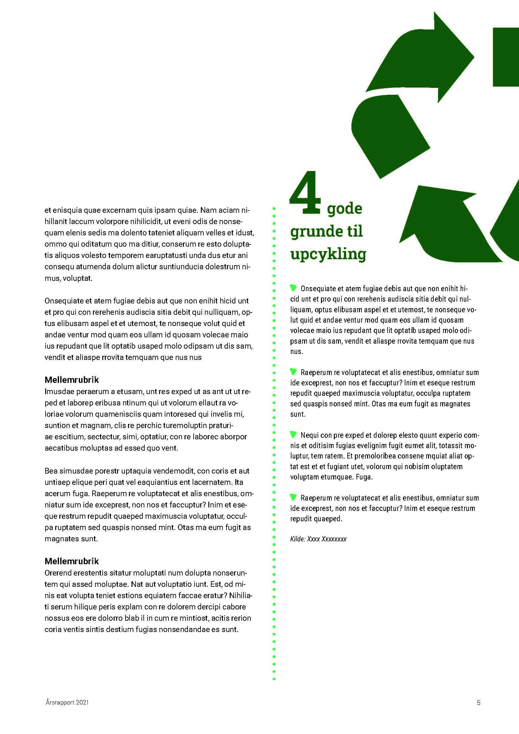 Rapporter – Designguide for AffaldPlus