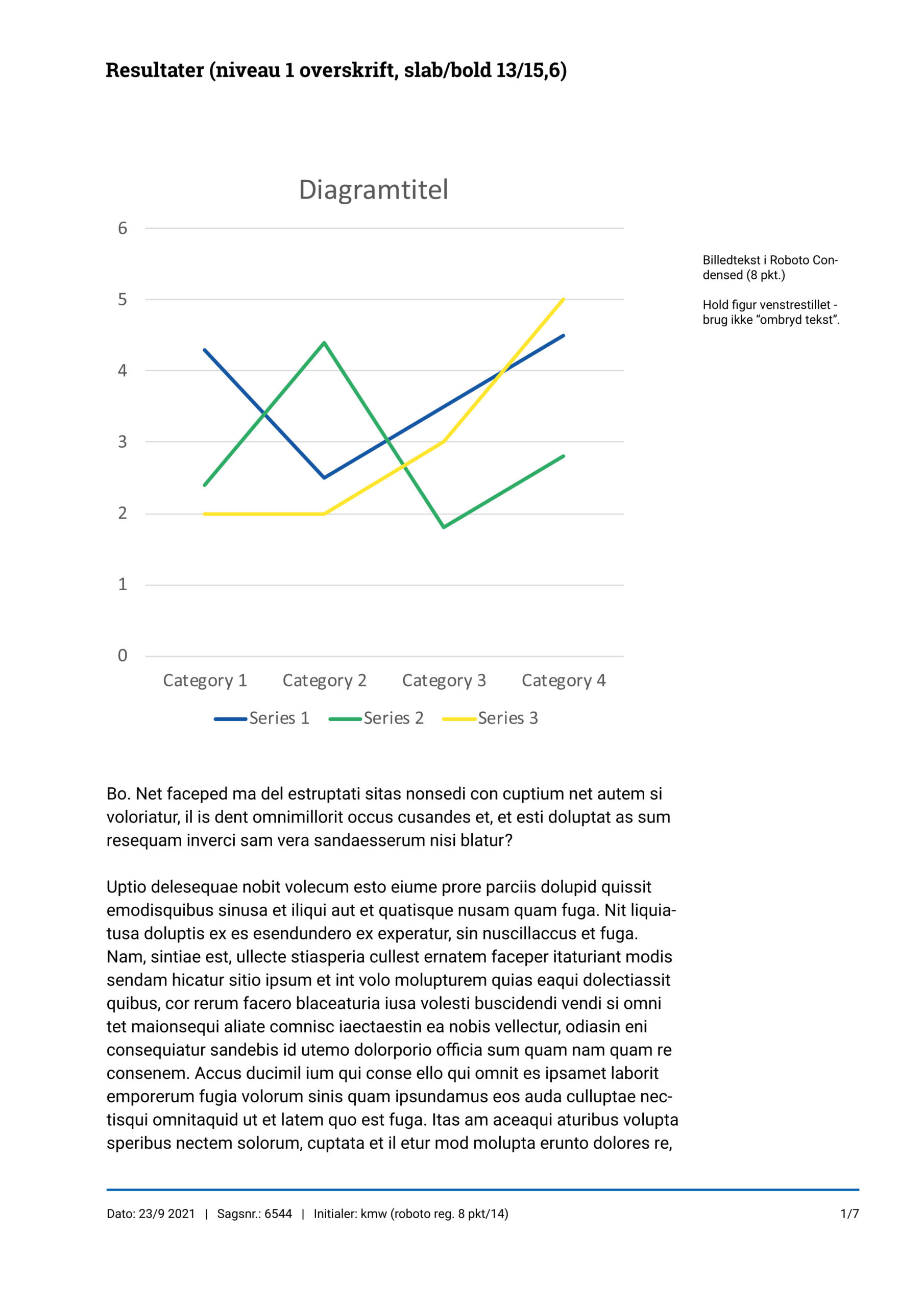 Rapporter – Designguide for AffaldPlus